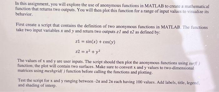 Solved In this assignment, you will explore the use of | Chegg.com