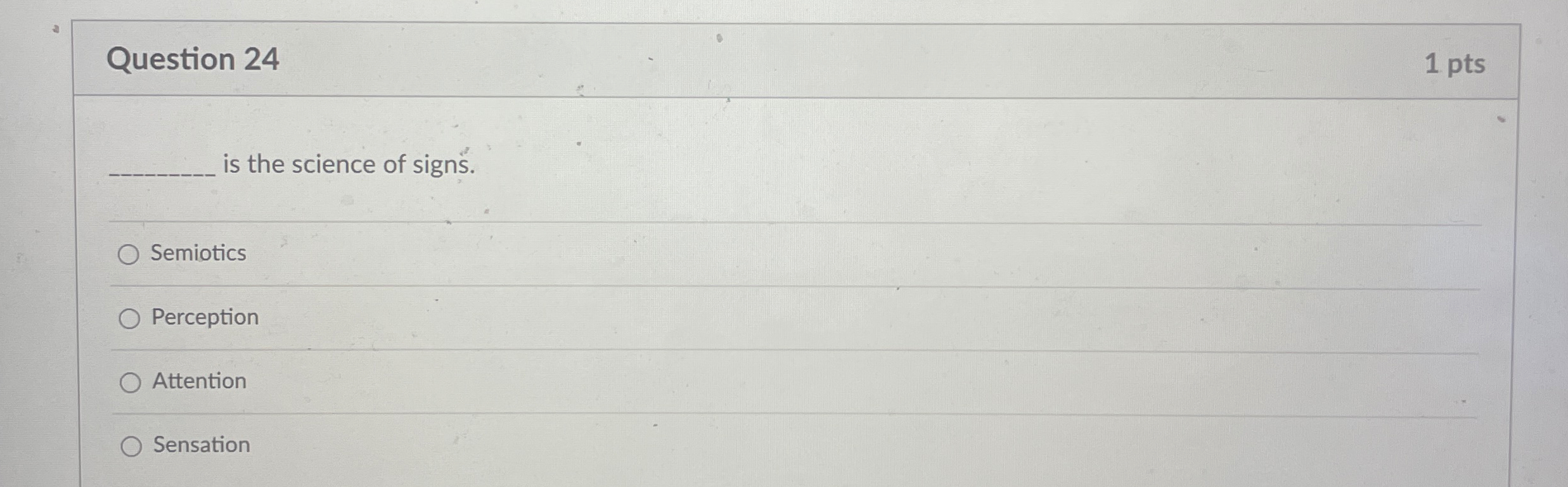 Solved Question 241 ﻿ptsis the science of | Chegg.com