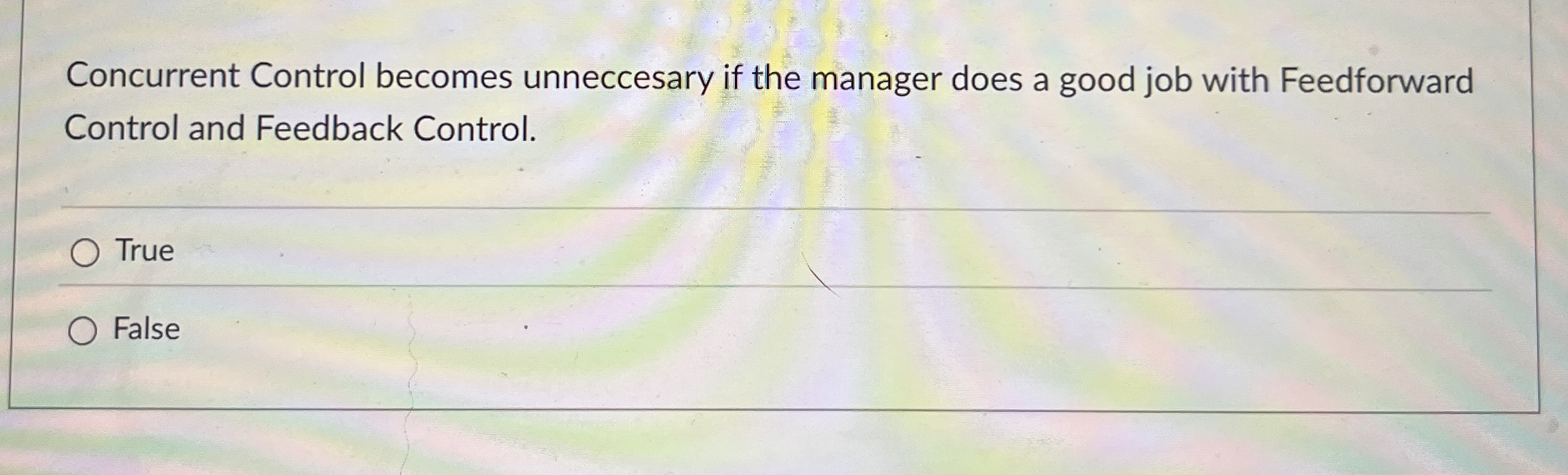 Solved Concurrent Control becomes unneccesary if the manager | Chegg.com