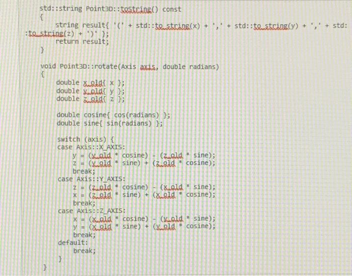 Solved Class declaration example (which should appear in a | Chegg.com