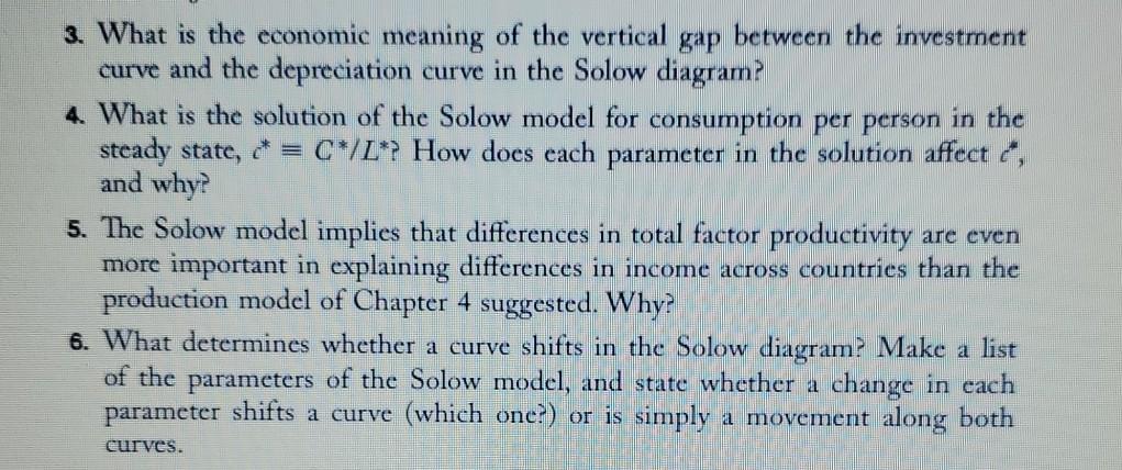 Solved 3. What is the economic meaning of the vertical gap | Chegg.com