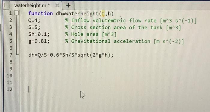 Solved MATLAB hello, does anyone know how to solve this task | Chegg.com