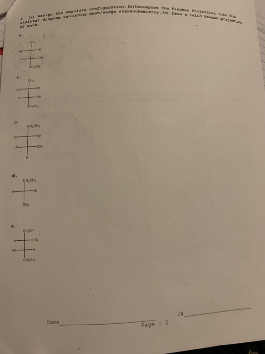 Solved skeletal diagram ineluding dash/wedge | Chegg.com