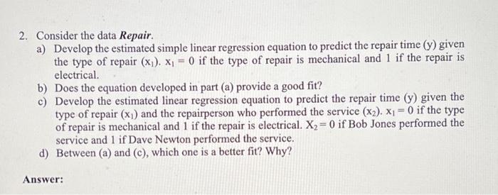 Solved please solve using excel, post all steps, and provide | Chegg.com