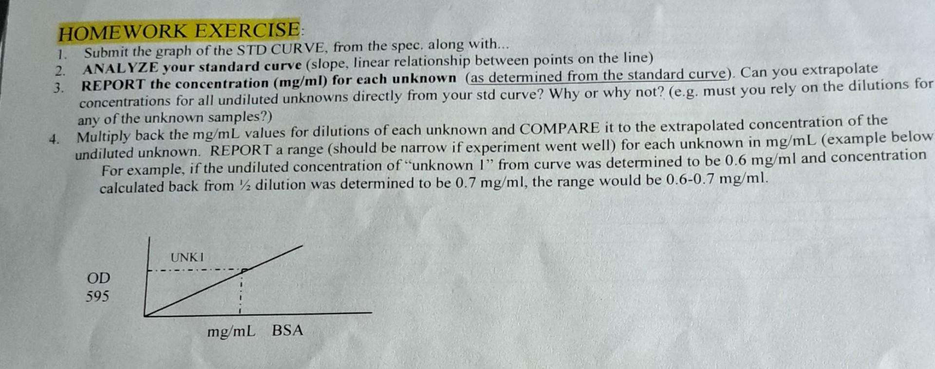 HOMEWORK EXERCISE: 1. Submit the graph of the STD | Chegg.com
