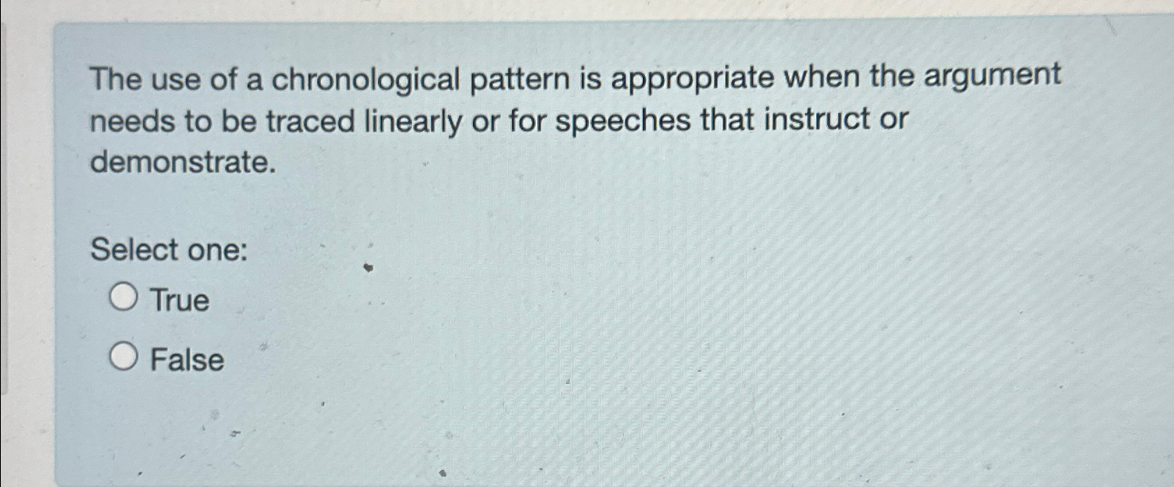 Solved The use of a chronological pattern is appropriate | Chegg.com