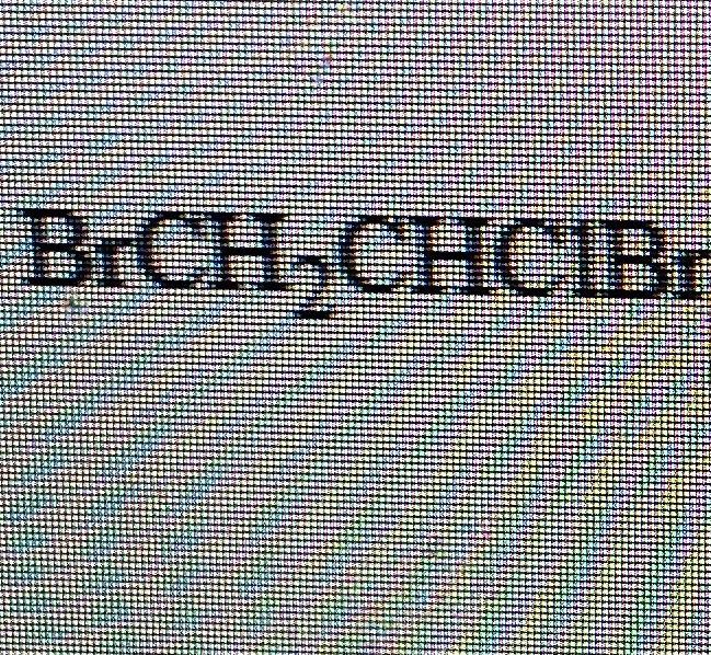 [Solved]: BrCH CHCIBrdraw a lewis dot structure and its orbi