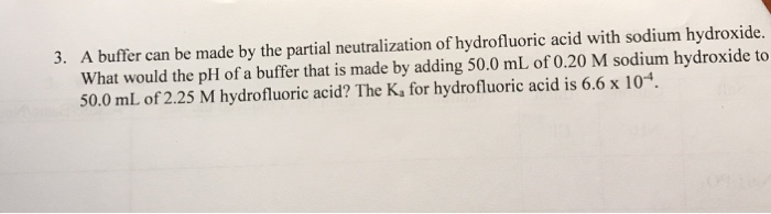 Solved D. Buffers 1. A buffer solution was made by | Chegg.com
