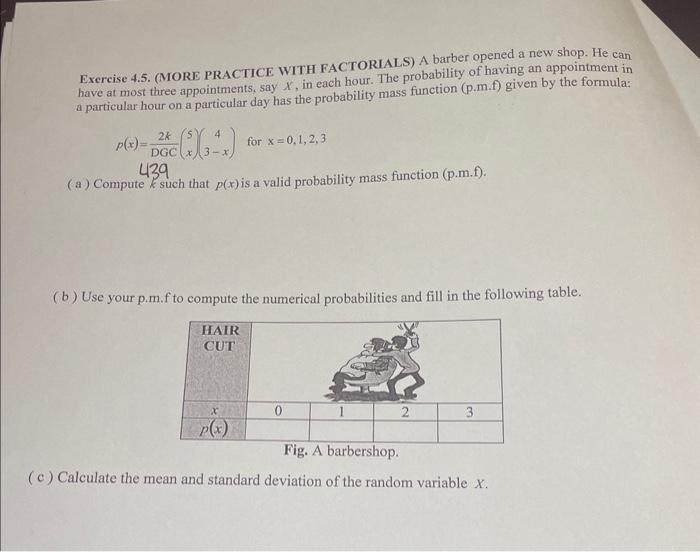 Solved Exercise 4 5 More Practice With Factorials A