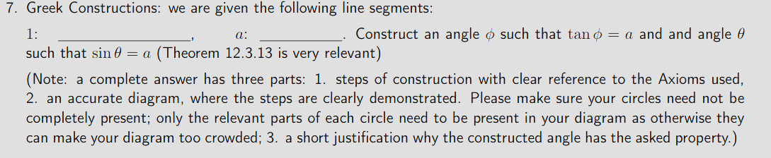 Solved Greek Constructions: we are given the following line | Chegg.com