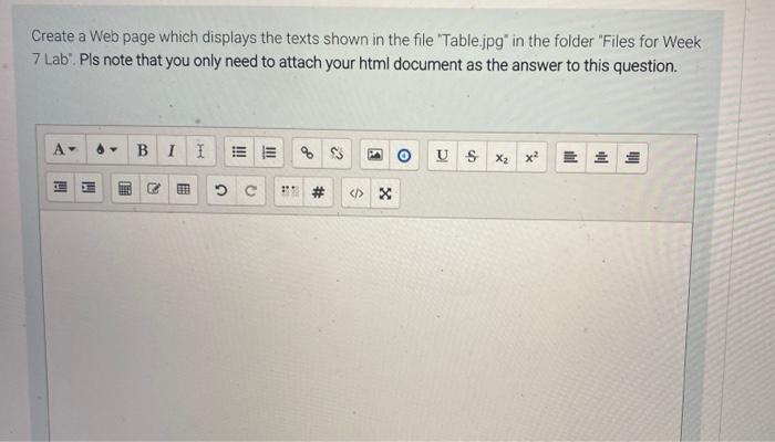 Solved Create a Web page which displays the texts shown in | Chegg.com