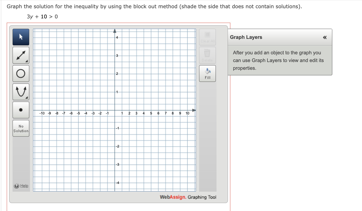 Solved Graph the solution for the inequality by using the | Chegg.com