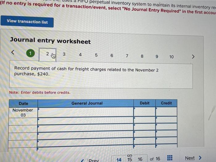 Solved Required information Problem 6-6B Record transactions | Chegg.com