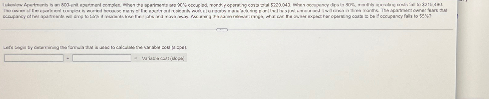 Solved Let's begin by determining the formula that is used | Chegg.com