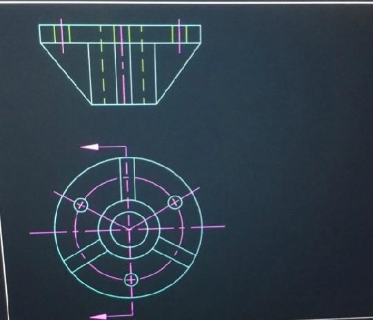 Solved Using the front and top view create a 3D model in | Chegg.com