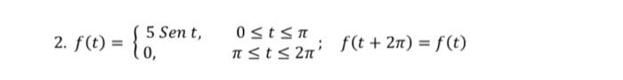 Solved We define a periodic function of period T = 2pi over | Chegg.com