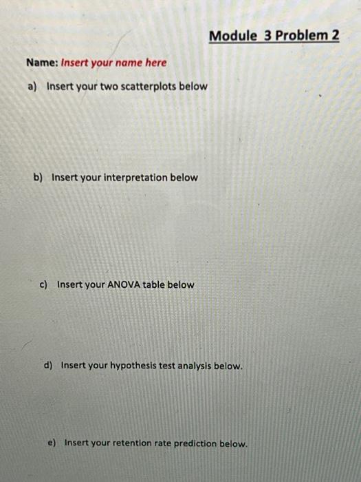 Solved Deliverable: Use the HW 3_2 Template.doc word | Chegg.com