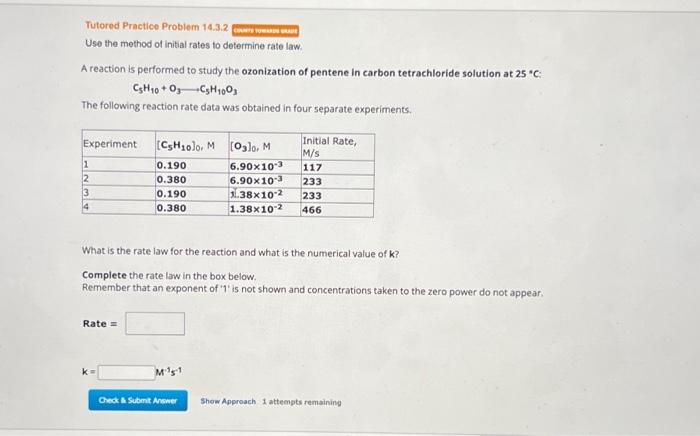Solved Tutored Practice Problem 14 3 2 Use The Method Of