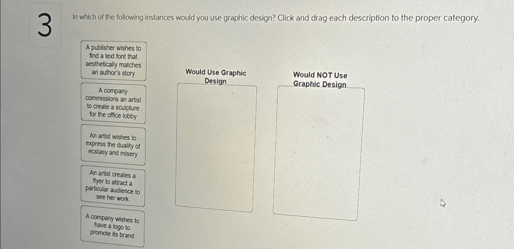 Solved In which of the following instances would you use | Chegg.com