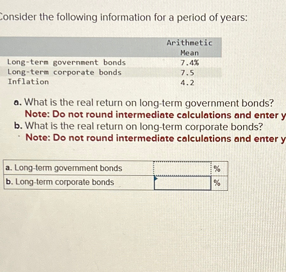 Solved Consider the following information for a period of | Chegg.com