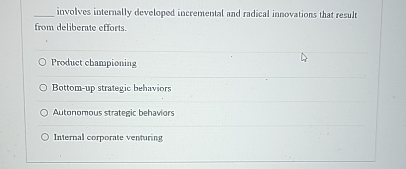 Solved q, ﻿involves internally developed incremental and | Chegg.com