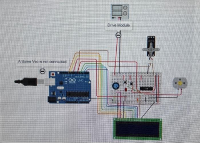 Need code in tinkercad. Code needs to be specific to | Chegg.com