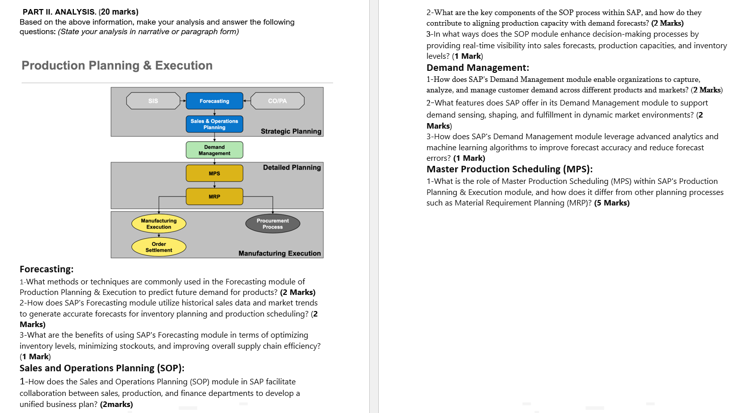 Solved Forecasting:1-What methods or techniques are commonly | Chegg.com