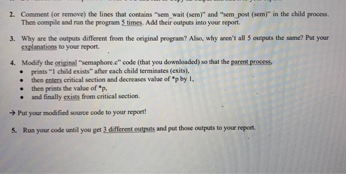 Solved /* initialize a shared variable in shared memory */ | Chegg.com