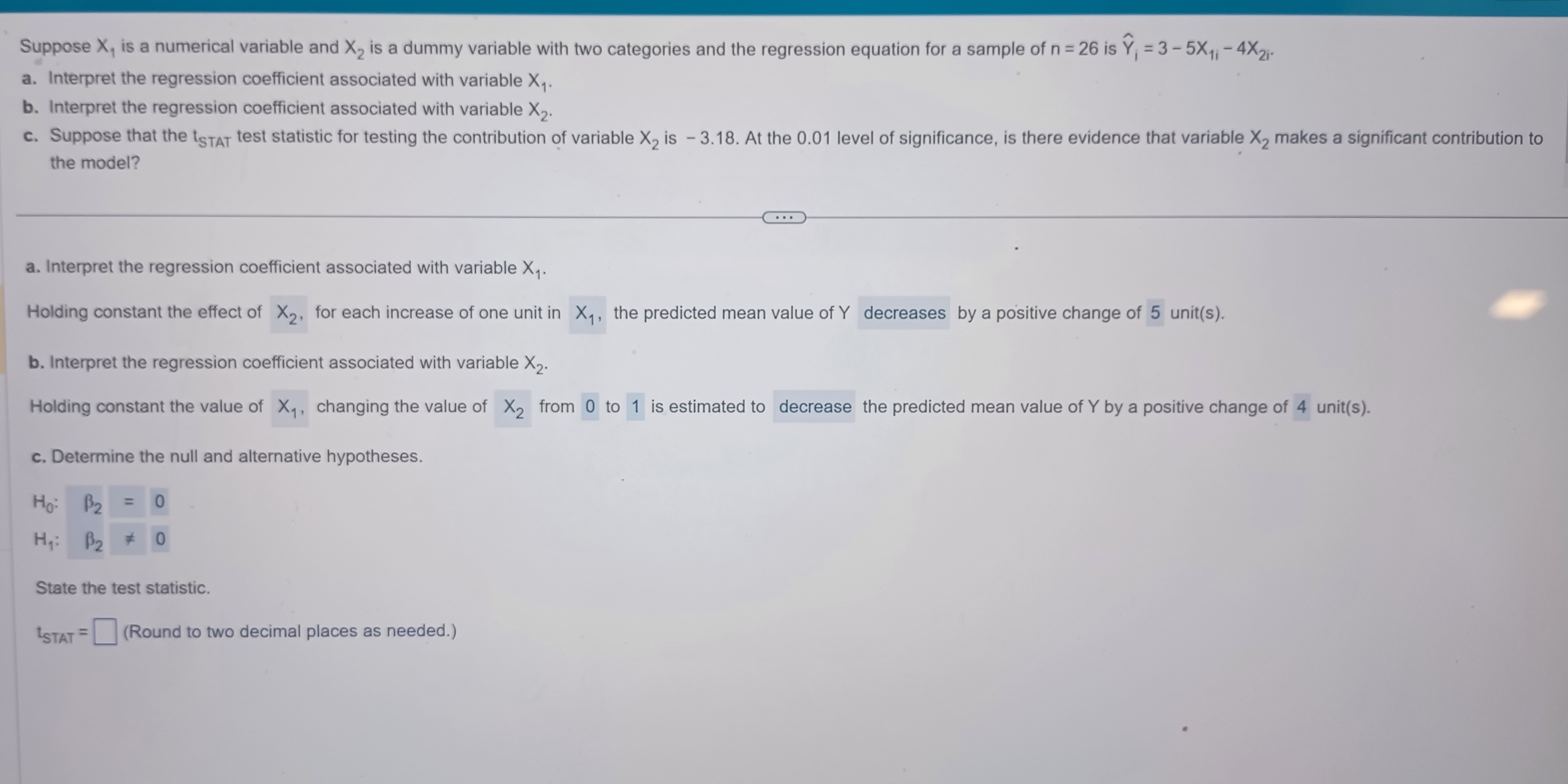 Solved Suppose x1 ﻿is a numerical variable and x2 ﻿is a | Chegg.com