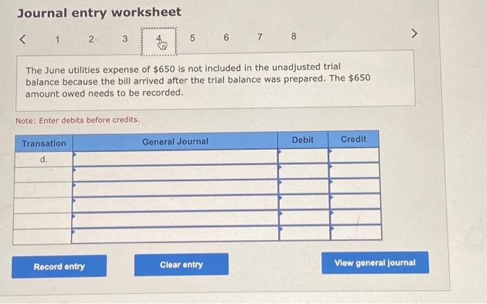 Solved Journal entry worksheet Record the entry to close the | Chegg.com