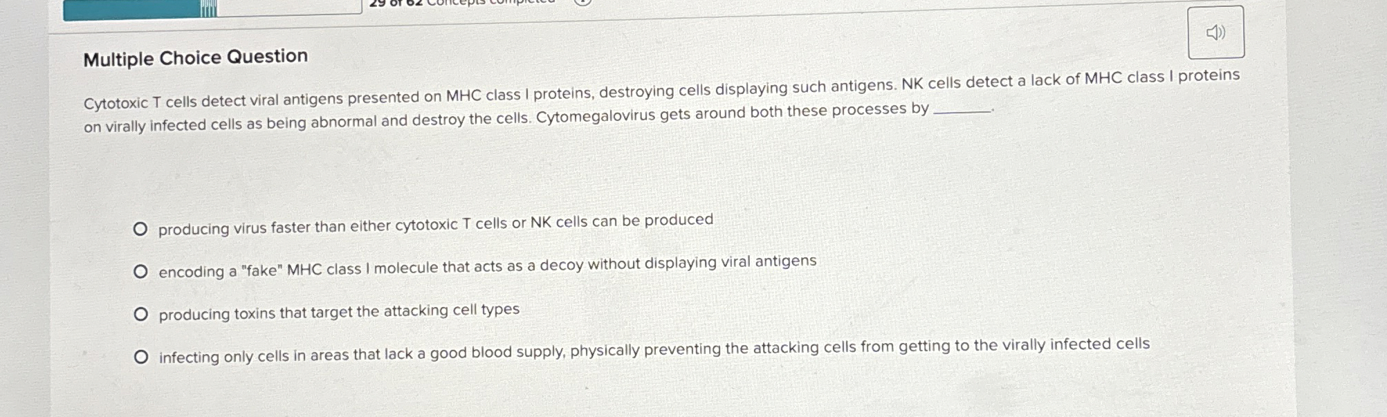 Solved Multiple Choice QuestionCytotoxic T cells detect | Chegg.com