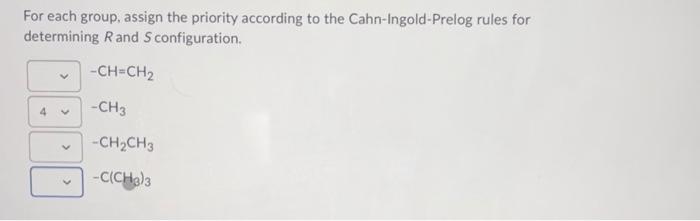 Solved For each group, assign the priority according to the | Chegg.com
