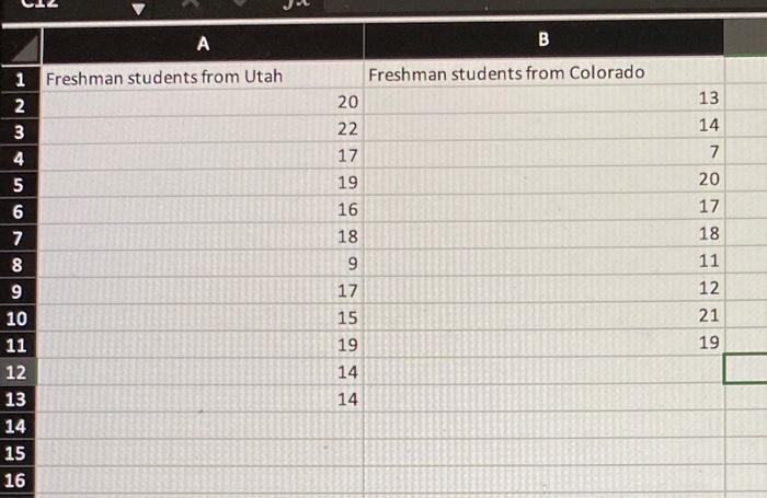 Solved For the next six questions, use the data file | Chegg.com