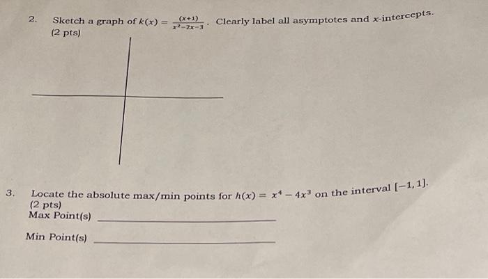 Solved 1. Using g(x)=x−23x2+7x−5, identify the following: | Chegg.com