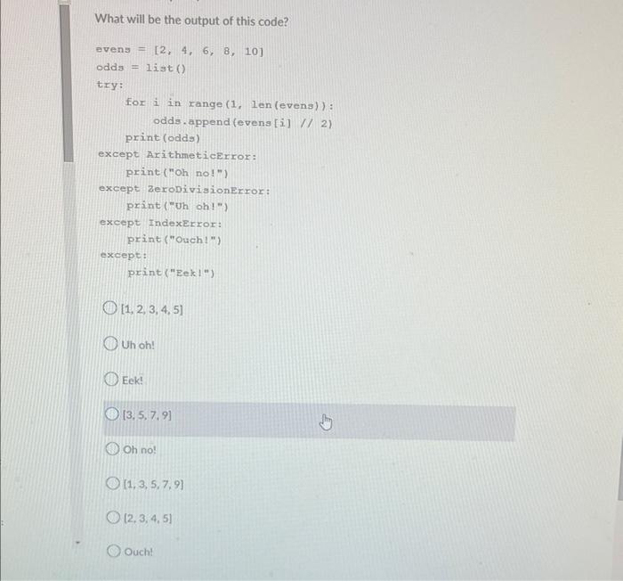 Solved Will the following return value be True or False? | Chegg.com