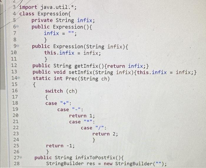 Solved B. Project description An expression evaluator For | Chegg.com