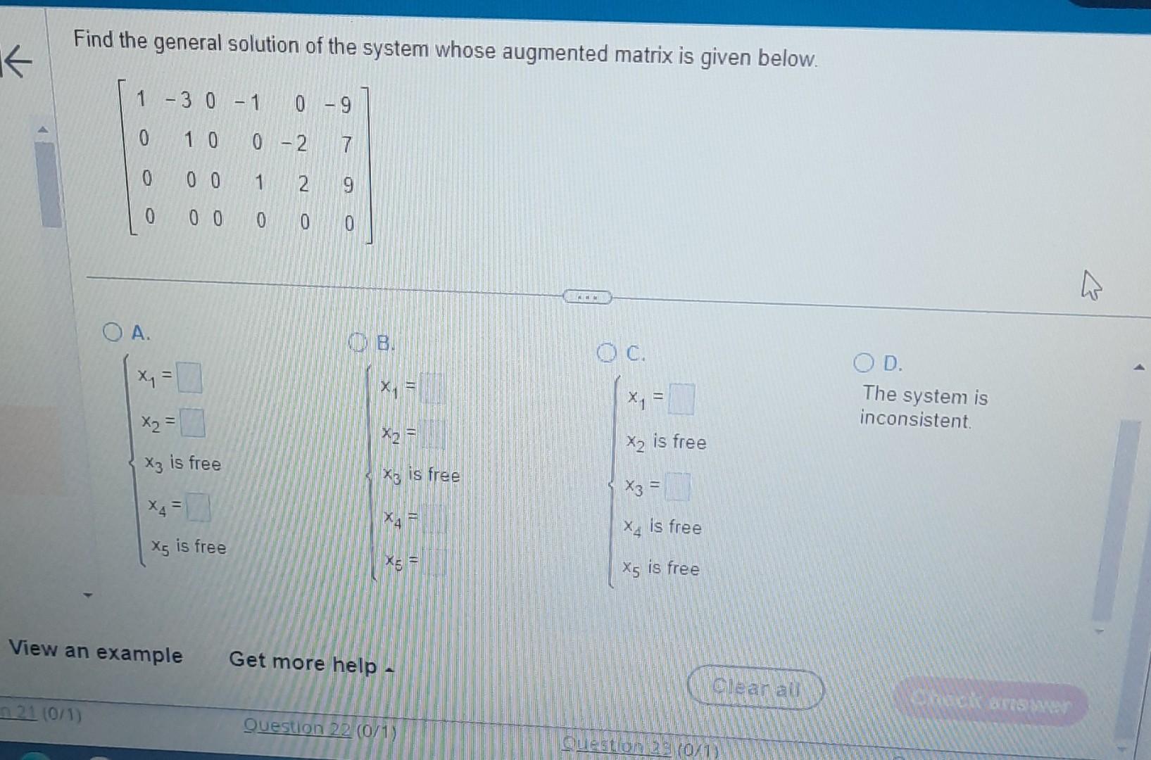 Solved Find the general solution of the system whose | Chegg.com