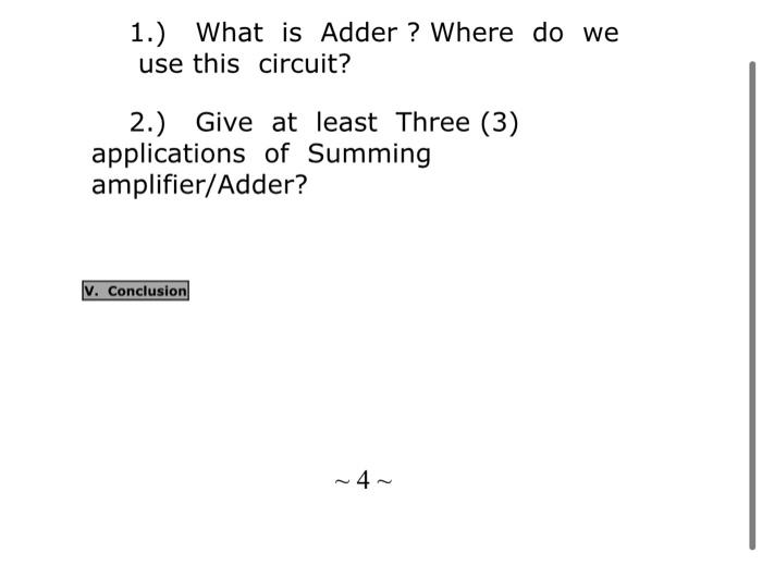 Solved Experiment No. #6 ADDER and SUBTRACTOR Aim/Objective: | Chegg.com