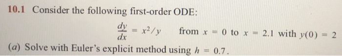 Solved do in matlab using ode45 Also, if you can do it by | Chegg.com