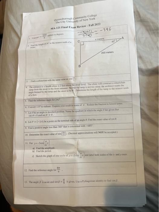 Solved not sure if i did the first one correctly please show | Chegg.com