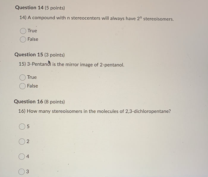 Solved Question 14 (5 points) 14) A compound with n | Chegg.com Solved Question 14 (5 points) 14) A compound with n | Chegg.com
