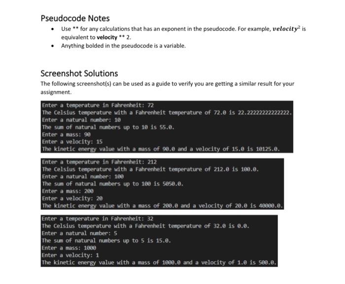 Solved Pseudocode Prompt the user to enter a numerical value | Chegg.com