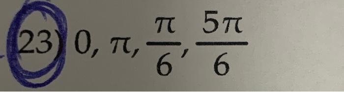 Solved solve the equation on the interval [0,2pi). There's | Chegg.com