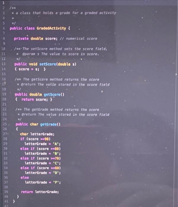 Solved Instructions TakeHome_Lab7: Course Grades: Download | Chegg.com