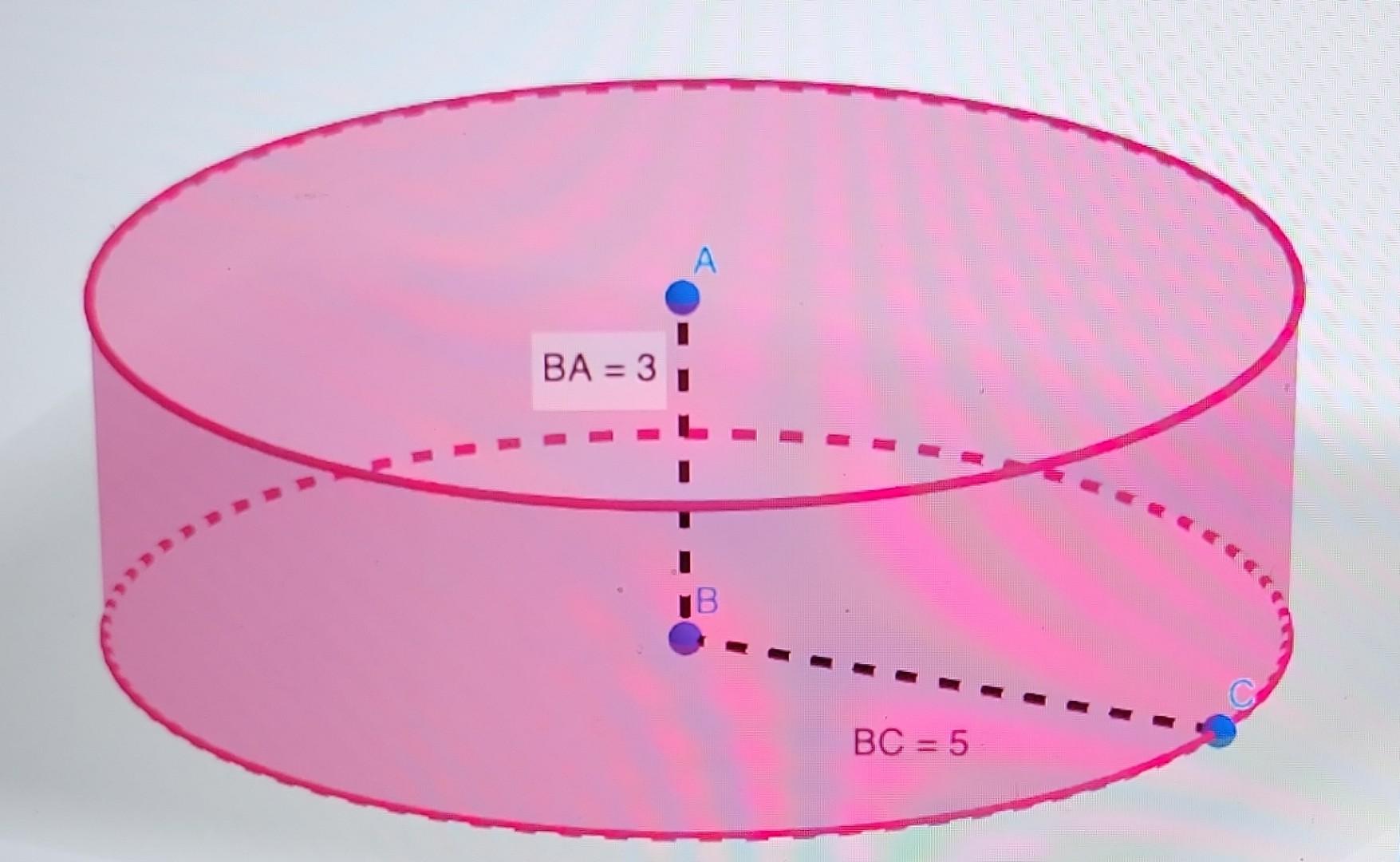 Solved Find the volume of the cylinder . Show/explain your | Chegg.com Solved Find the volume of the cylinder . Show/explain your | Chegg.com