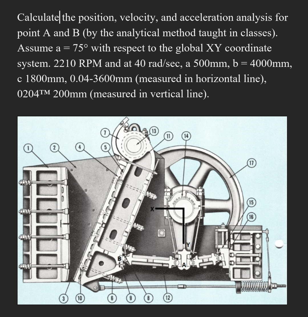 Solved Calculate| the position, velocity, and acceleration | Chegg.com