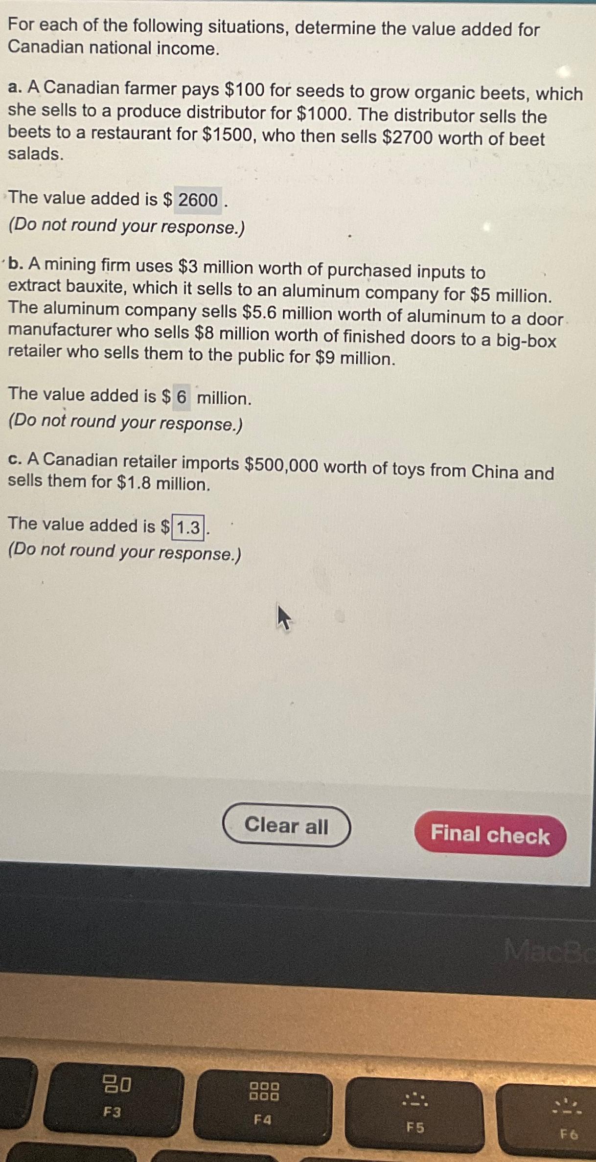 Solved For each of the following situations, determine the | Chegg.com