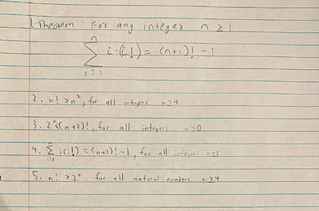 Solved Theorem: For any integer | Chegg.com