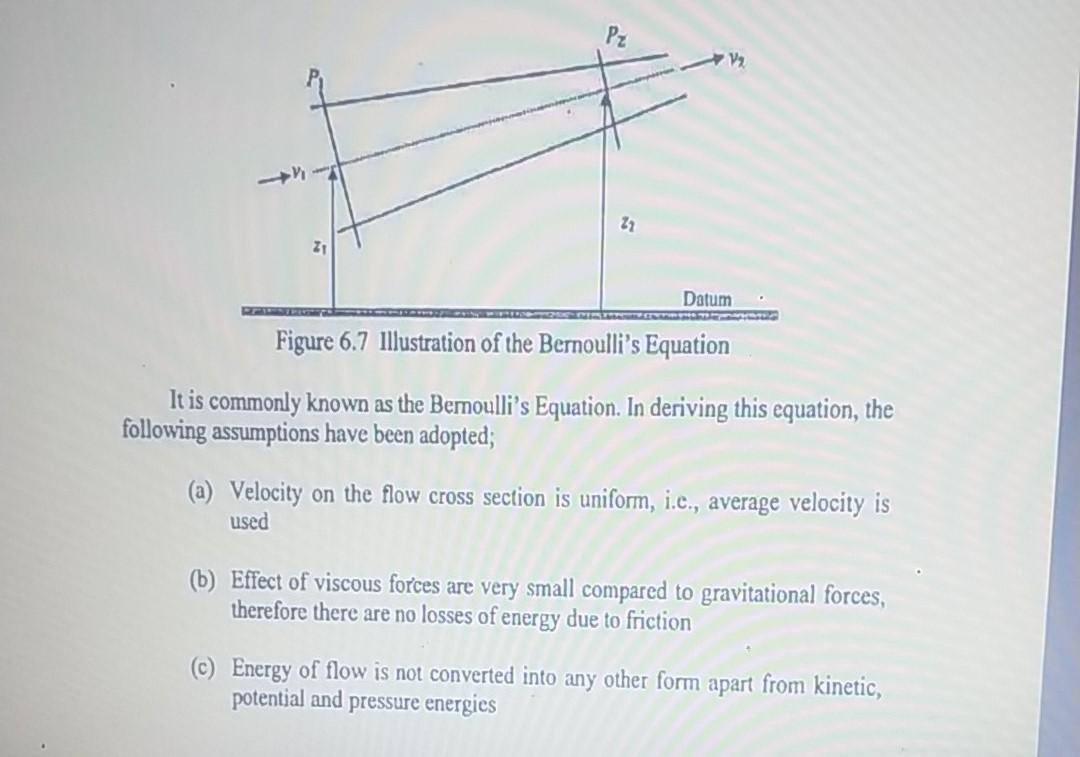 Solved Question 5 Water flows through a pipeline in figure | Chegg.com