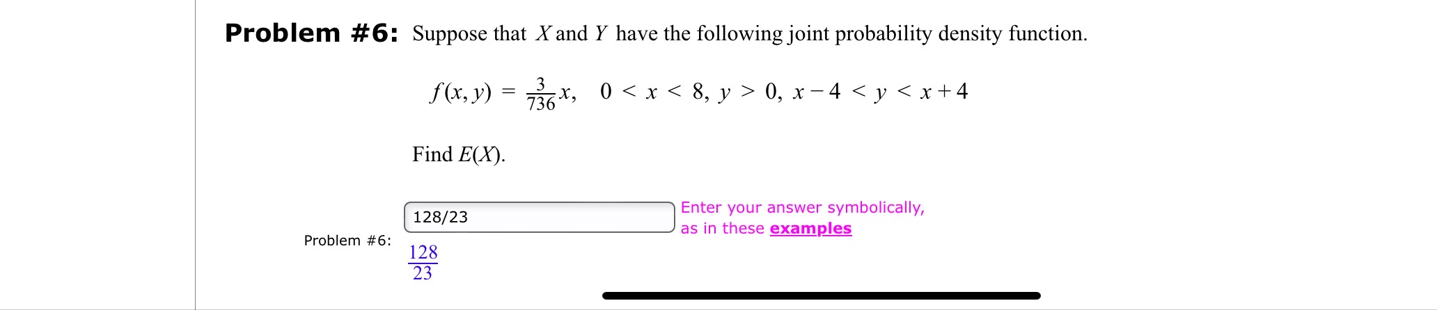 Solved Problem 6 Suppose That X ﻿and Y ﻿have The Following